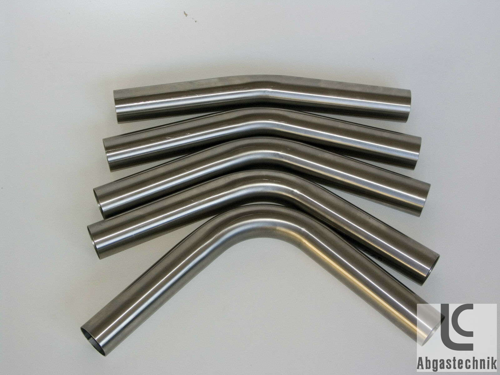 Edelstahl universal Rohrbogen lang Ø70,0mm ungeweitet, 29,45