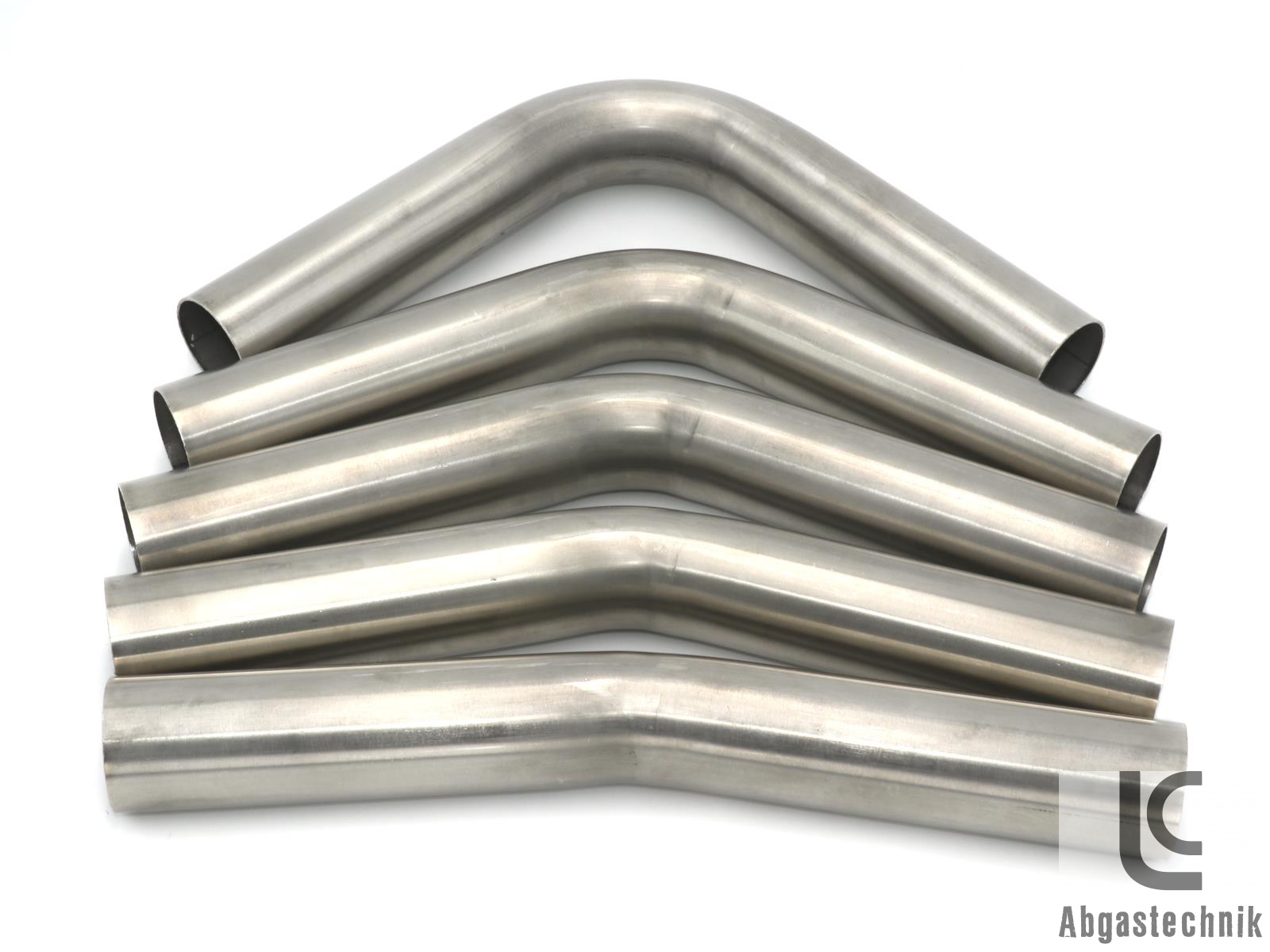 Edelstahl universal Rohrbogen lang Ø40,0mm ungeweitet, 17,85