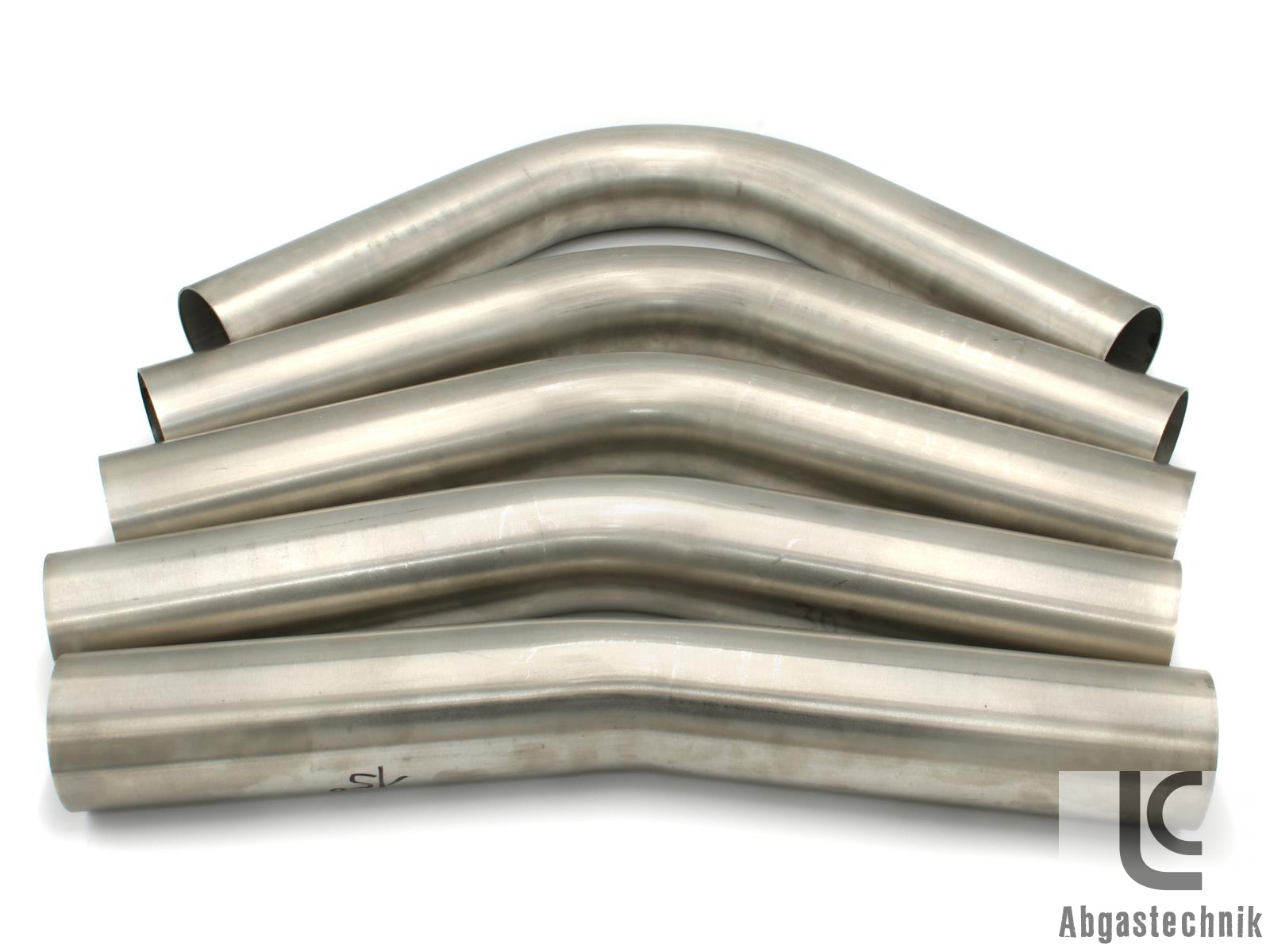Edelstahl universal Rohrbogen lang Ø76,1mm x 1,5mm ungeweitet, 32,80